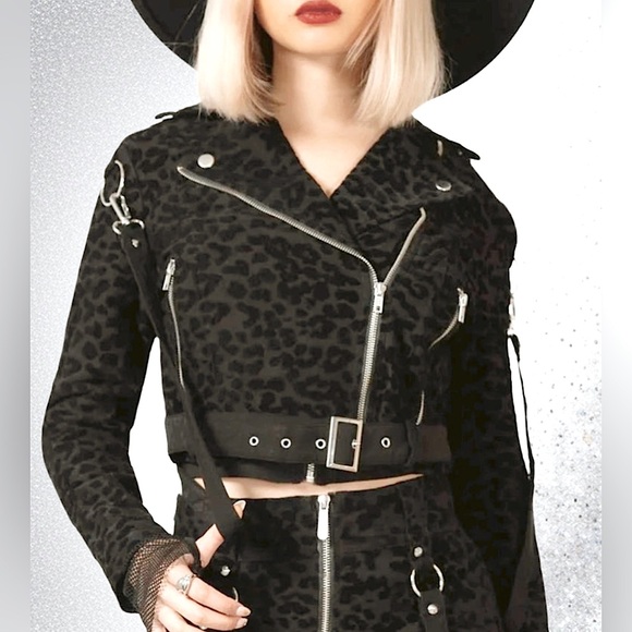 Killstar | Jackets & Coats | Killstar Goth Punk Demon Claw Velvet ...